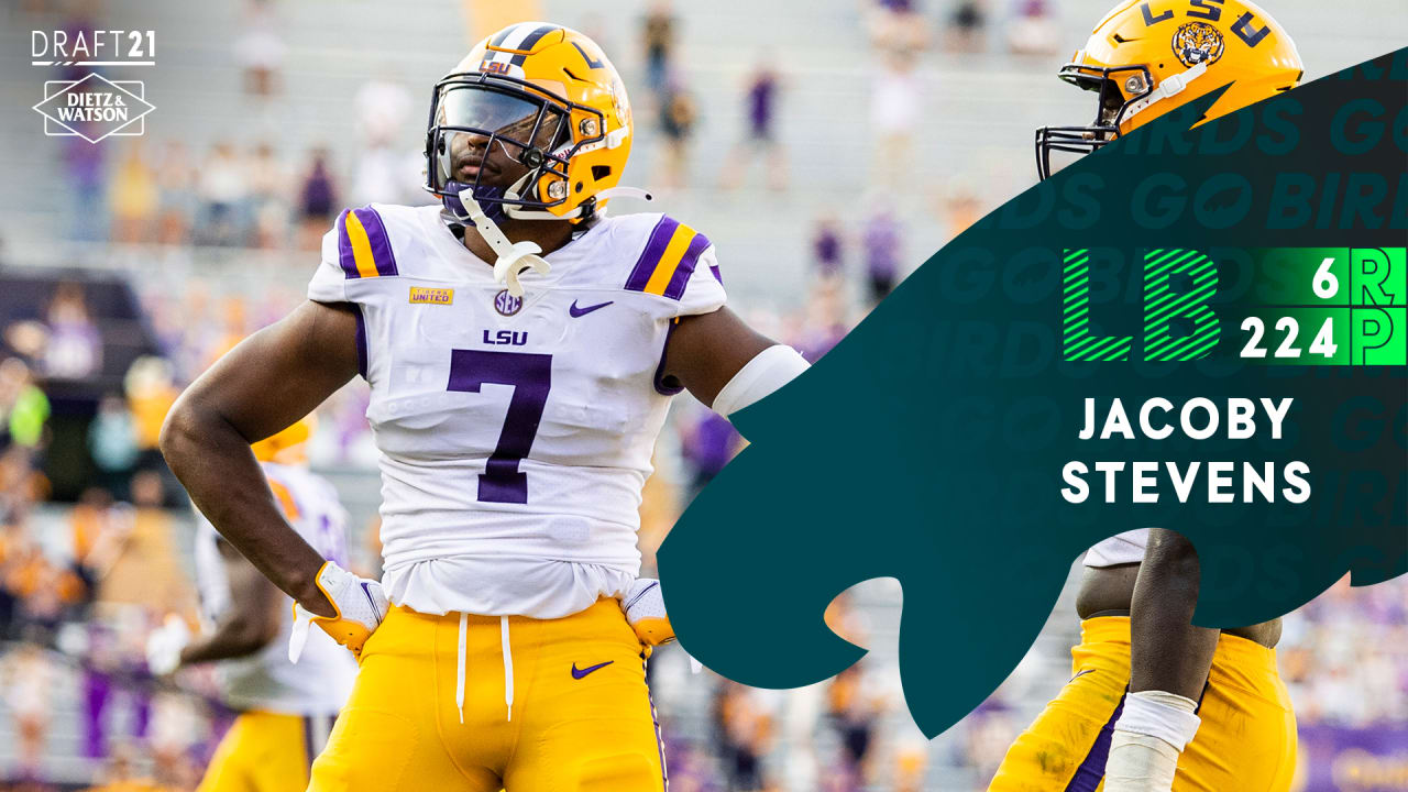 Eagles draft LB JaCoby Stevens
