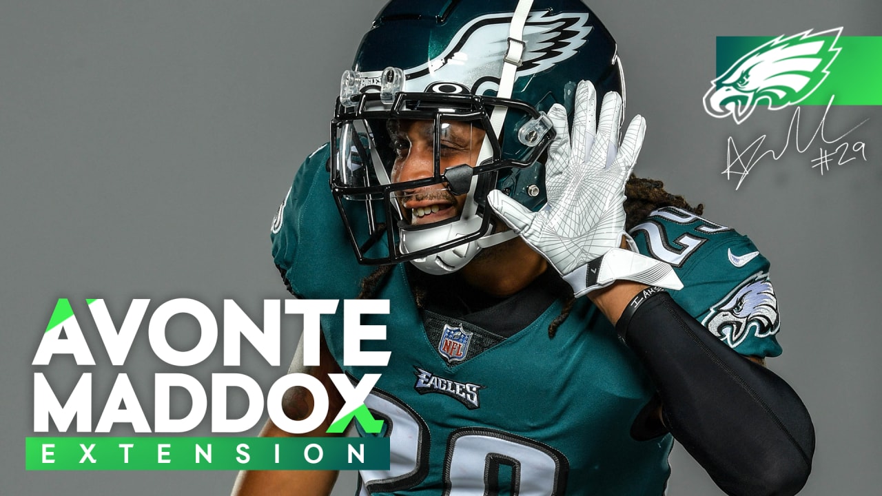 Eagles sign CB Avonte Maddox to a three-year contract extension through ...