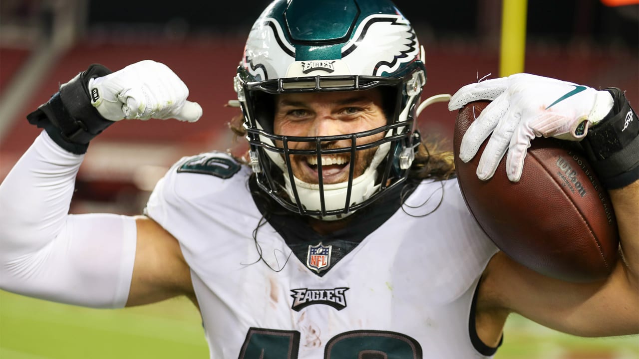 LB Alex Singleton takes it to the house with INT return