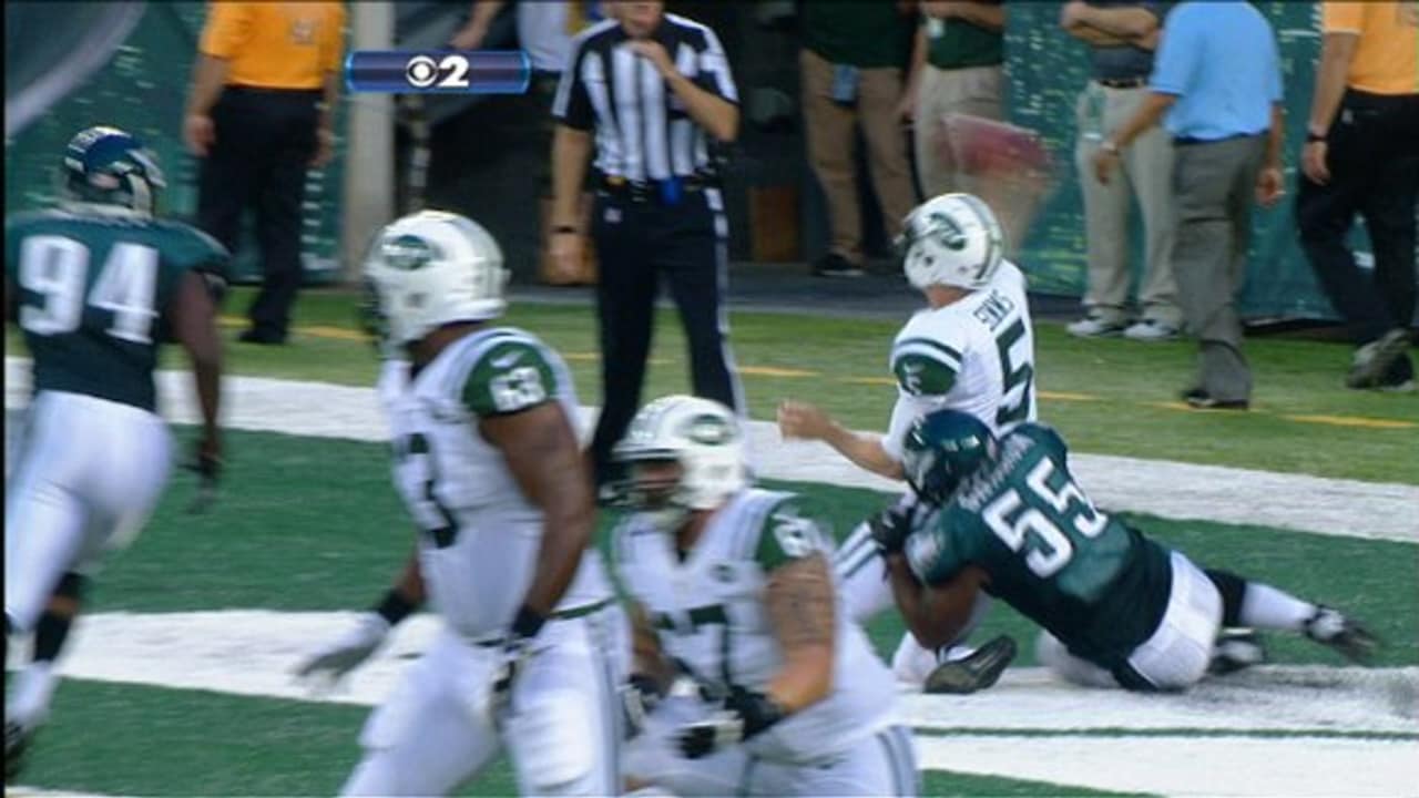 Graham Brings Down Simms For The Safety