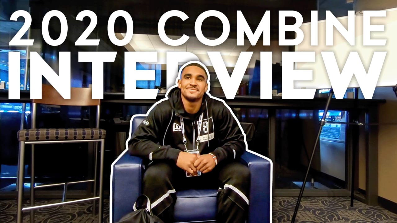 Jalen Hurts' 2020 Combine Interview