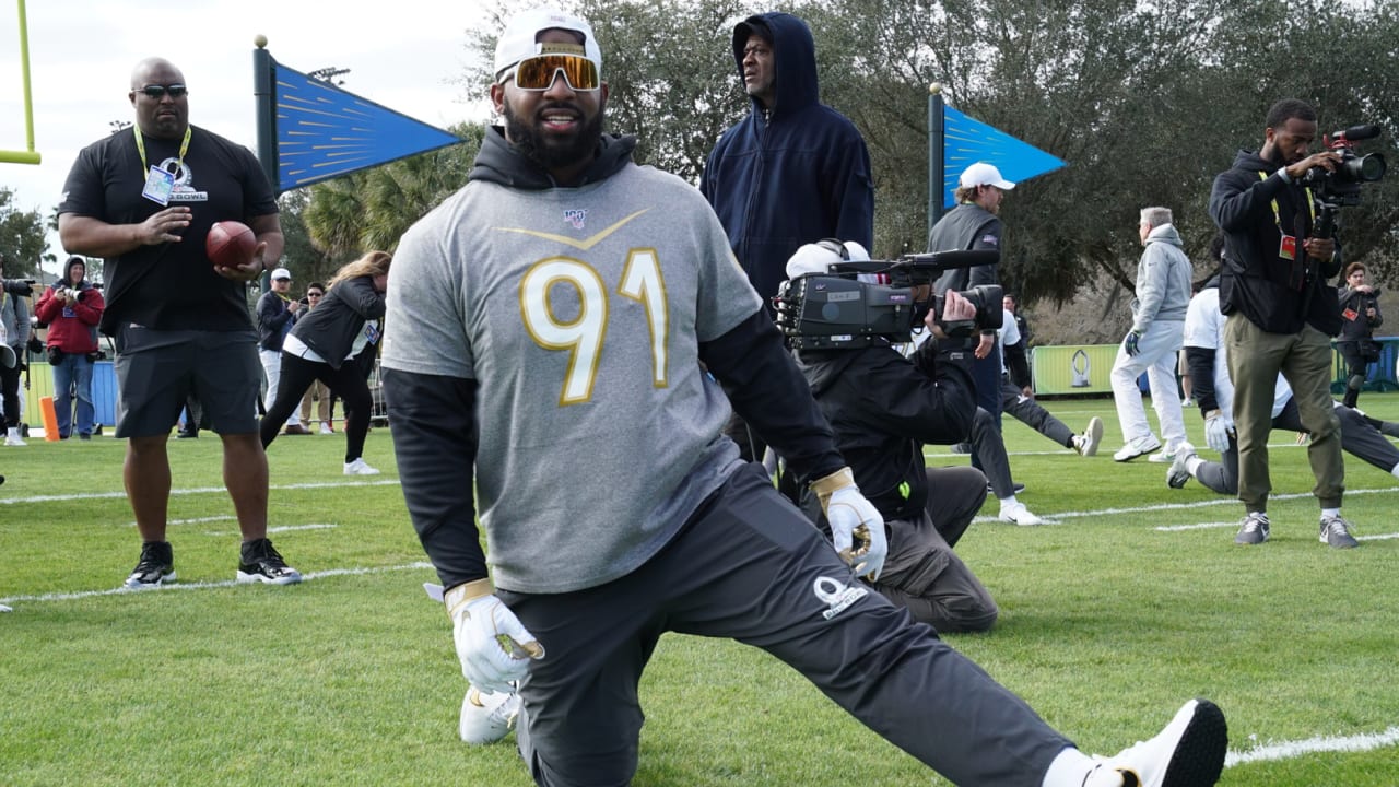 Pro Bowl: Day One of NFC Practice