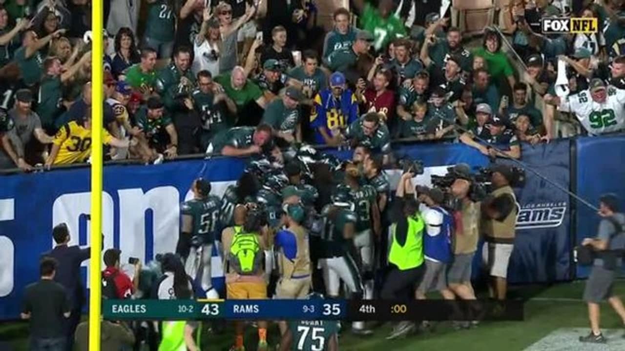 Highlight: Defensive End Brandon Graham Running In TD