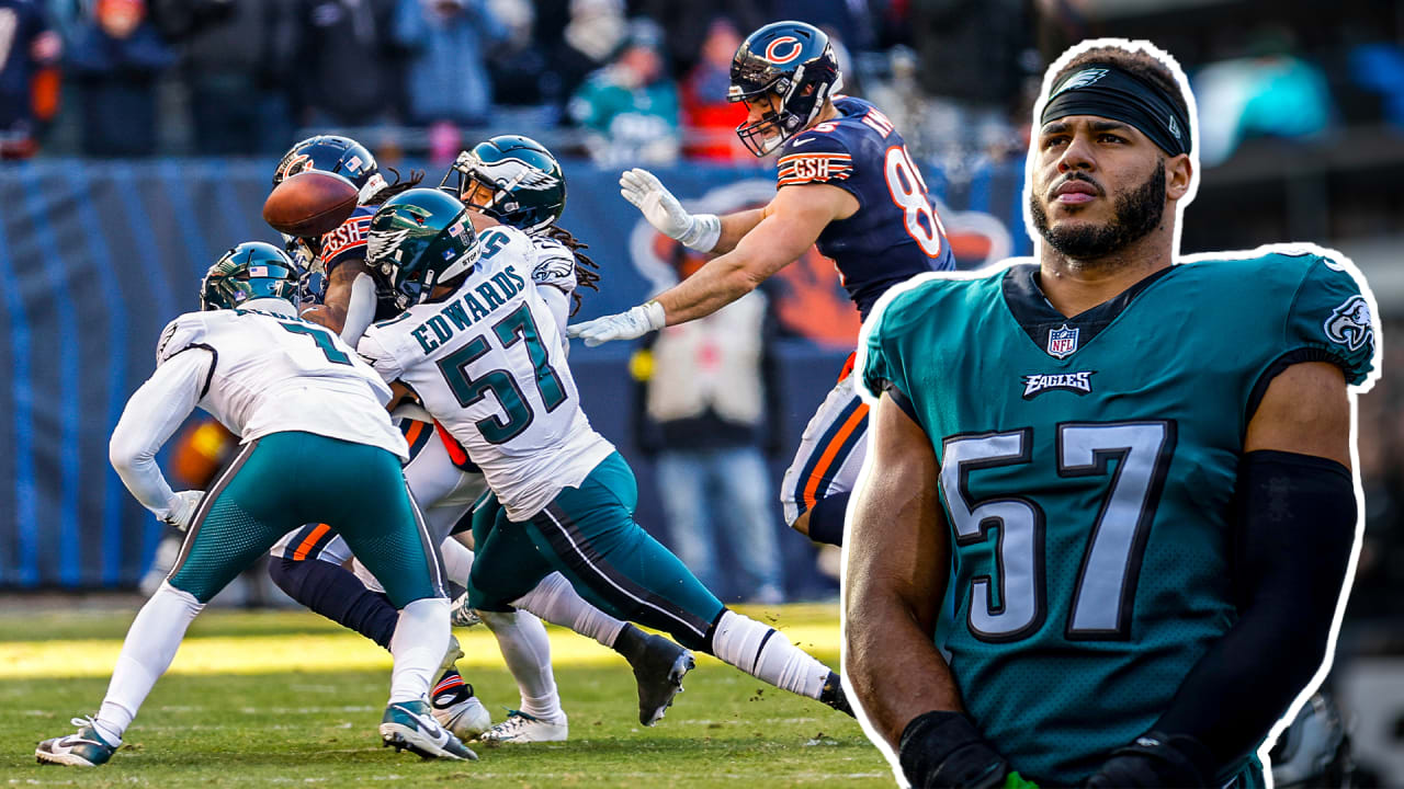 Audible: Chicago was cold but the Eagles defense was ON FIRE