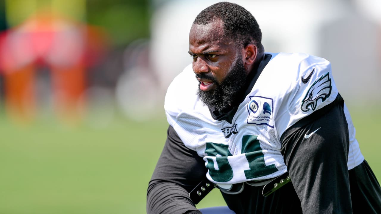 Defensive linemen at 2019 Training Camp