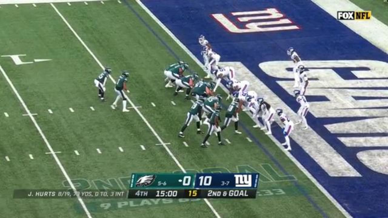 Highlight: RB Boston Scott plunges for goal-line TD
