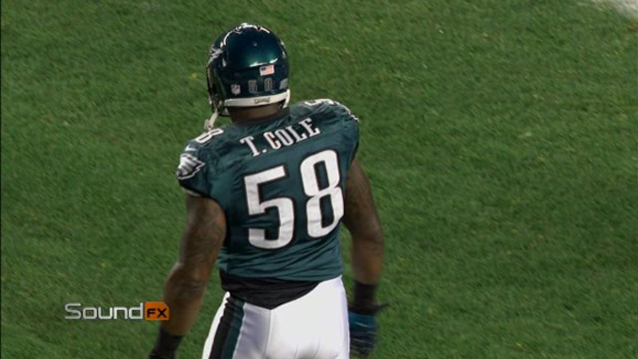 Sound FX: LB Trent Cole