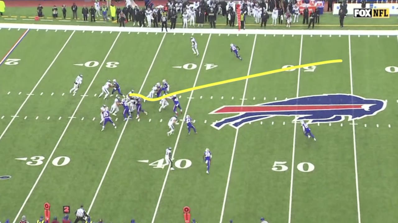 Breakdown: Miles Sanders' 65-yd TD run