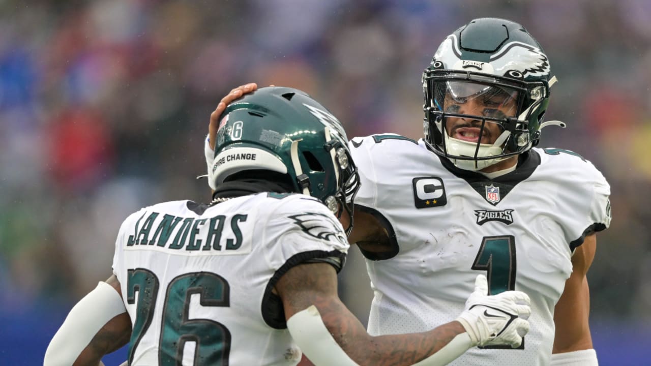 Highlights: Miles Sanders' best plays from 2-TD game vs. Giants