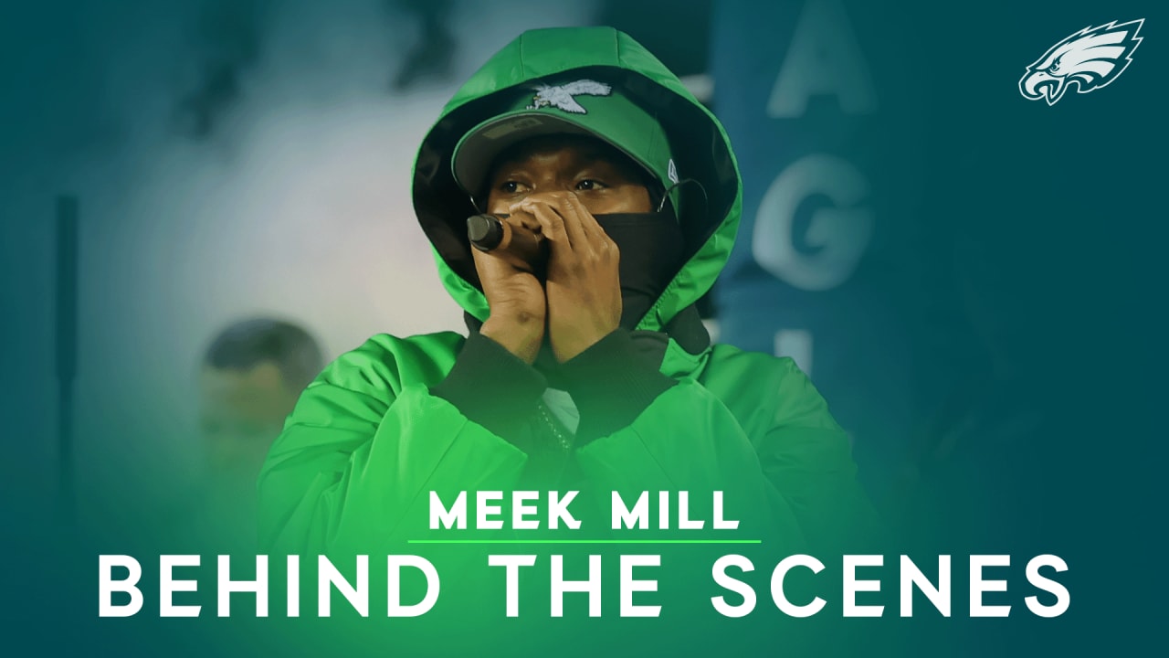 Meek Mill: Behind the scenes of his performance at Cowboys vs. Eagles