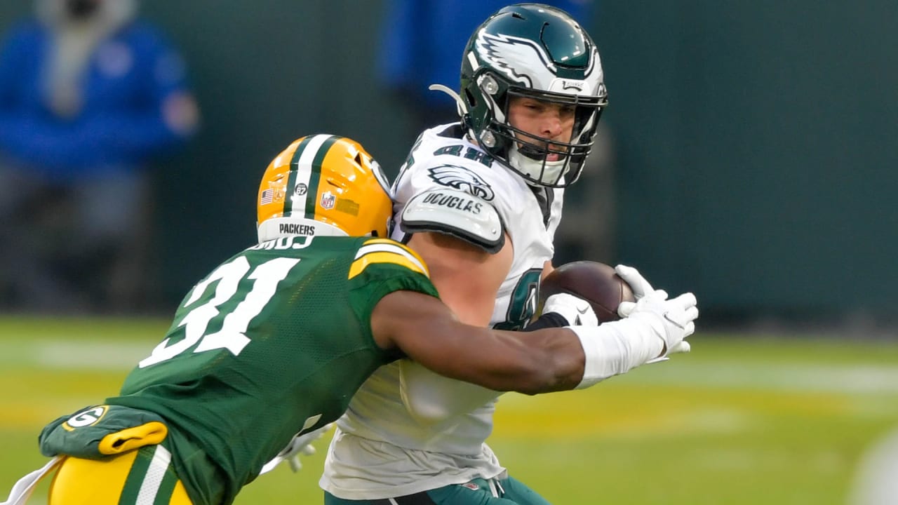 Highlight: Carson Wentz with a pass completion to Dallas Goedert for a ...