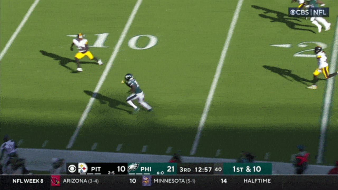 Highlight: Zach Pascal's first Eagles TD catch comes via wicked out-and ...