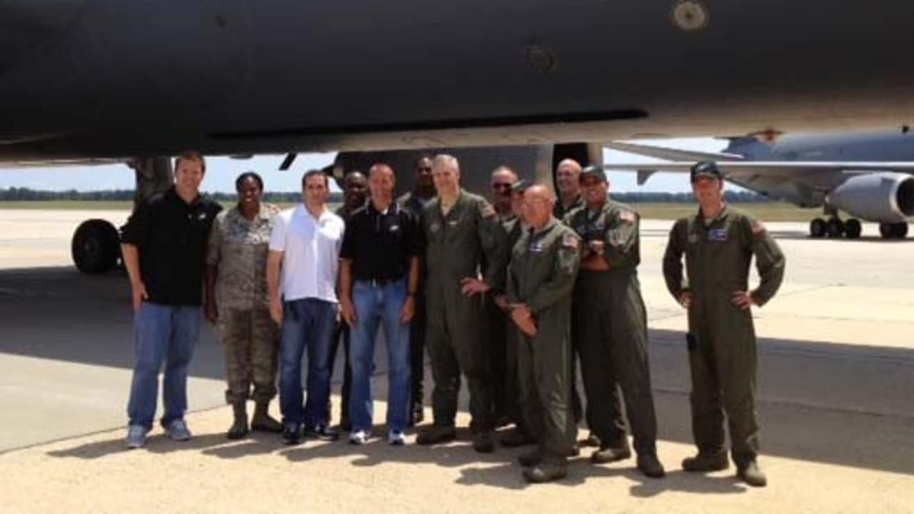 Eagles Take Flight With Military