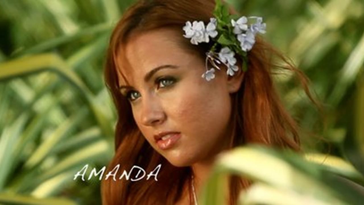 Cheerleader Postcard: Amanda