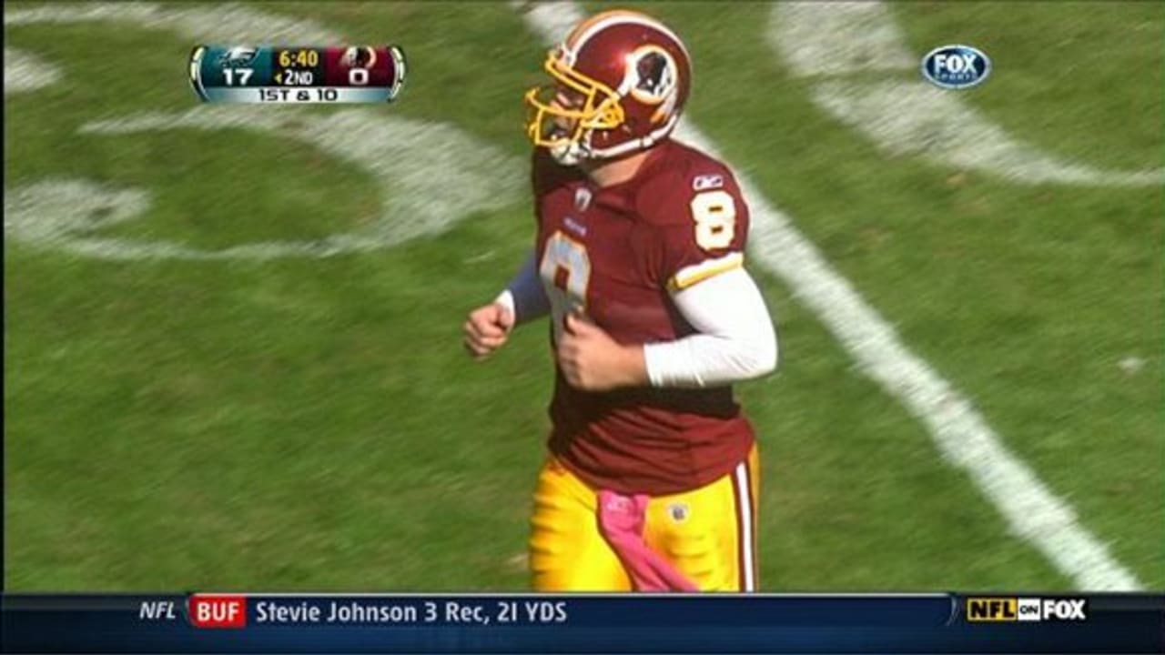 Nate Allen Comes Down With Interception