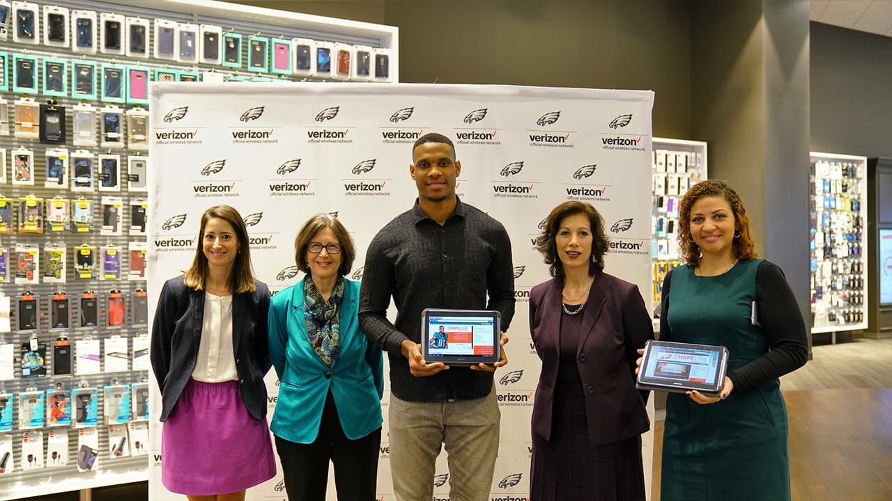 Verizon's Pass Along Hope Kickoff Event