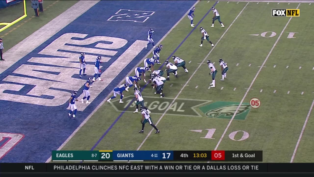 Highlight: Boston Scott slices through Giants' D for untouched TD