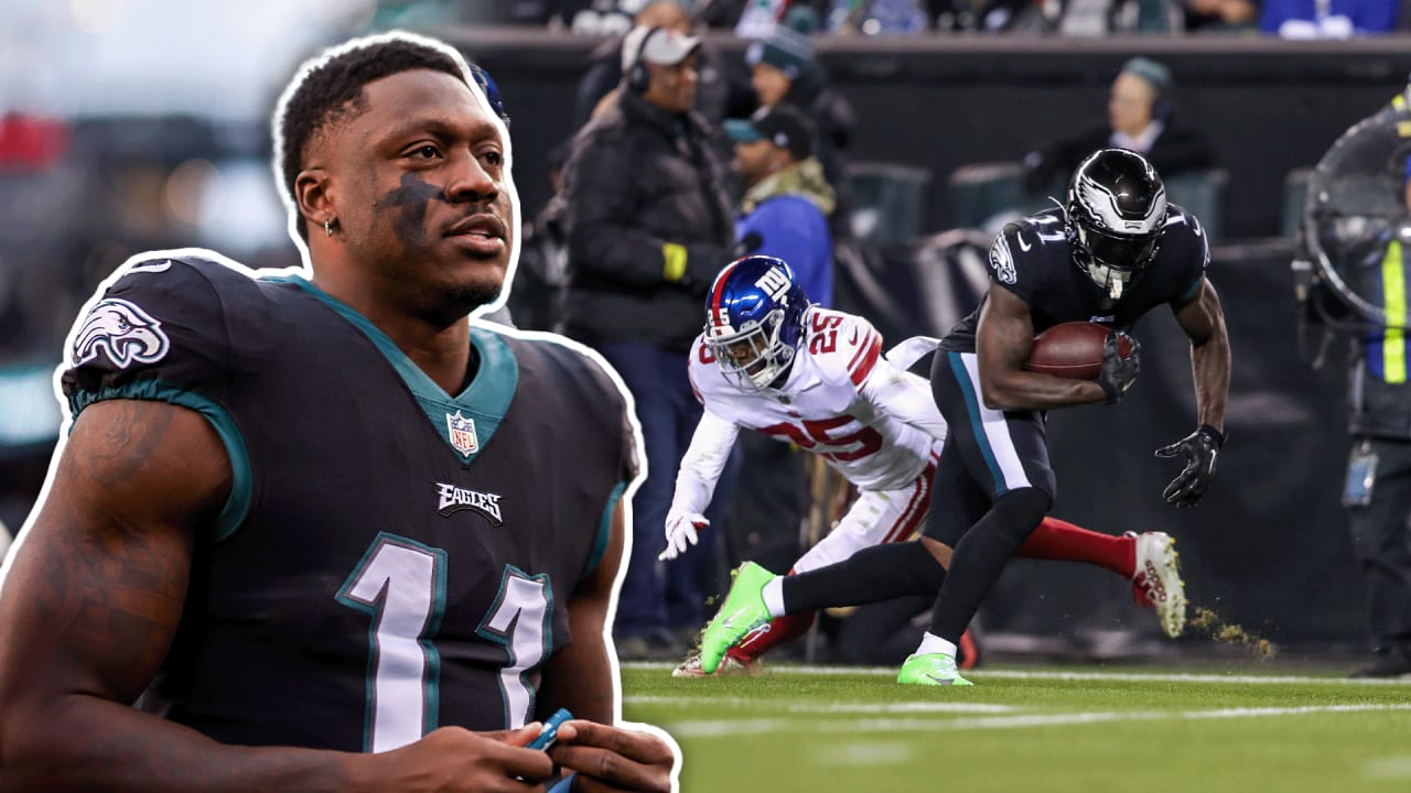 On The Record: A.J. Brown, Landon Dickerson, Dallas Goedert, and more ...