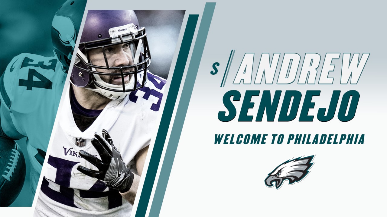 Eagles agree to terms with S Andrew Sendejo