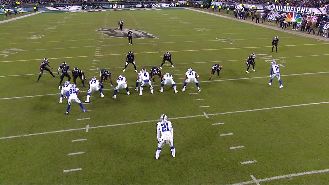 Dak Prescott Goes Flying On Michael Bennett Sack