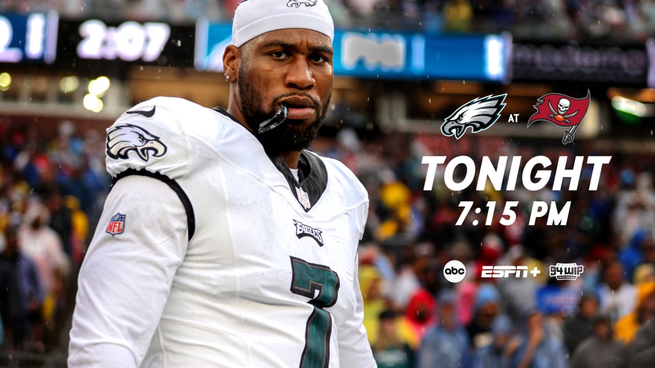 How to watch, stream the Philadelphia Eagles vs. Tampa Bay Buccaneers on Monday, September 25