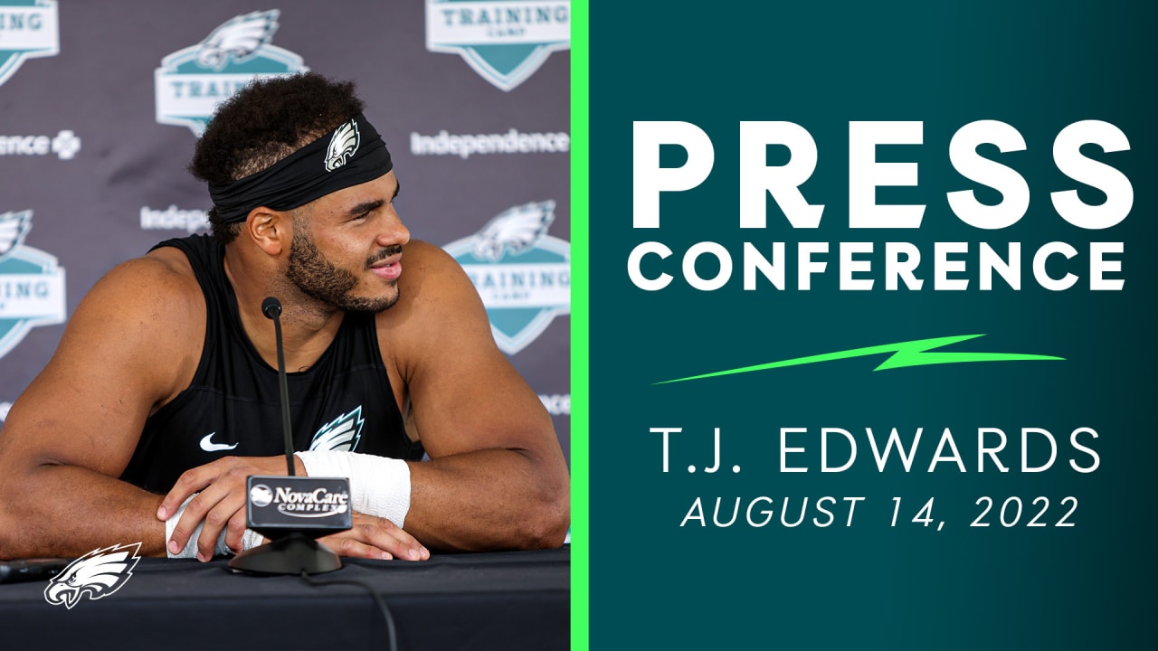 Press Conference: T.J. Edwards | August 14, 2022
