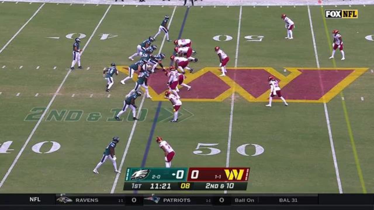 Highlights: Every DeVonta Smith catch from Week 3 vs. Commanders