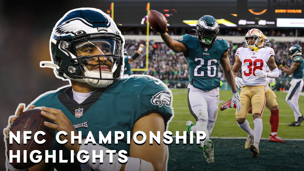 Highlights: Eagles' top plays vs. 49ers | NFC Championship Game