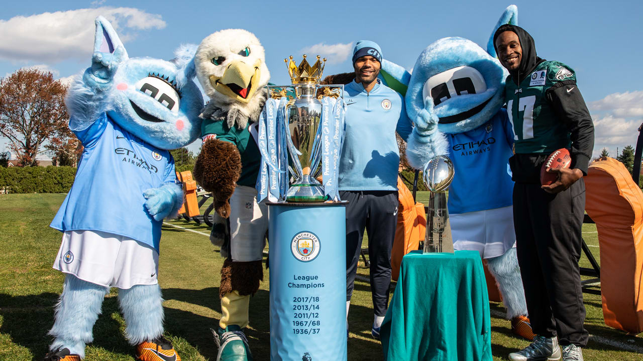 Manchester City Visits The Philadelphia Eagles