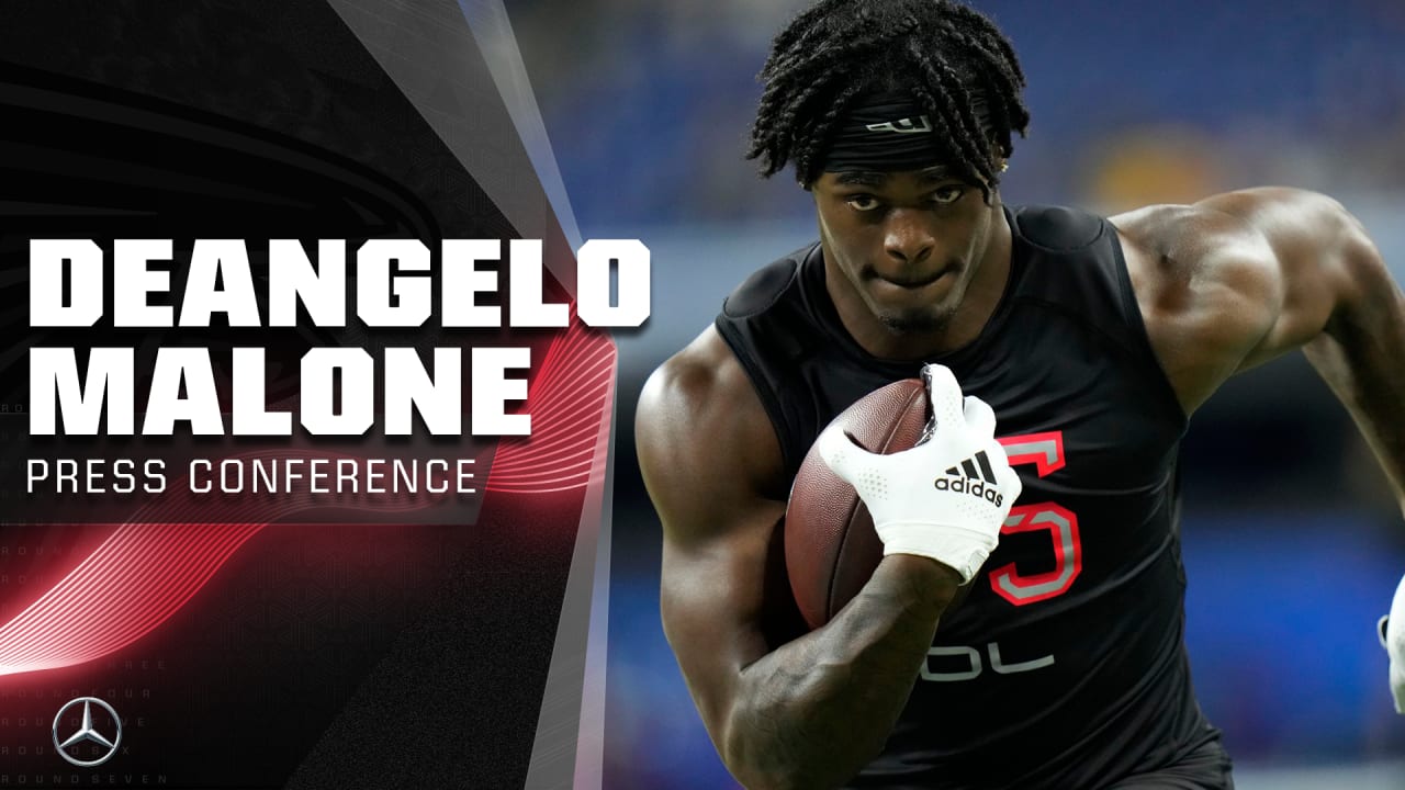 'Honored to play for my hometown team' | DeAngelo Malone Press Conference | 2022 NFL Draft