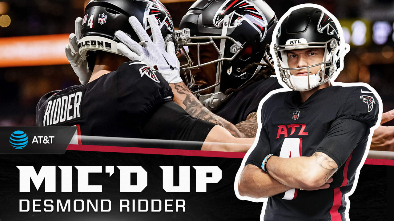 Desmond Ridder is Mic'd Up in win against the Tampa Bay Buccaneers