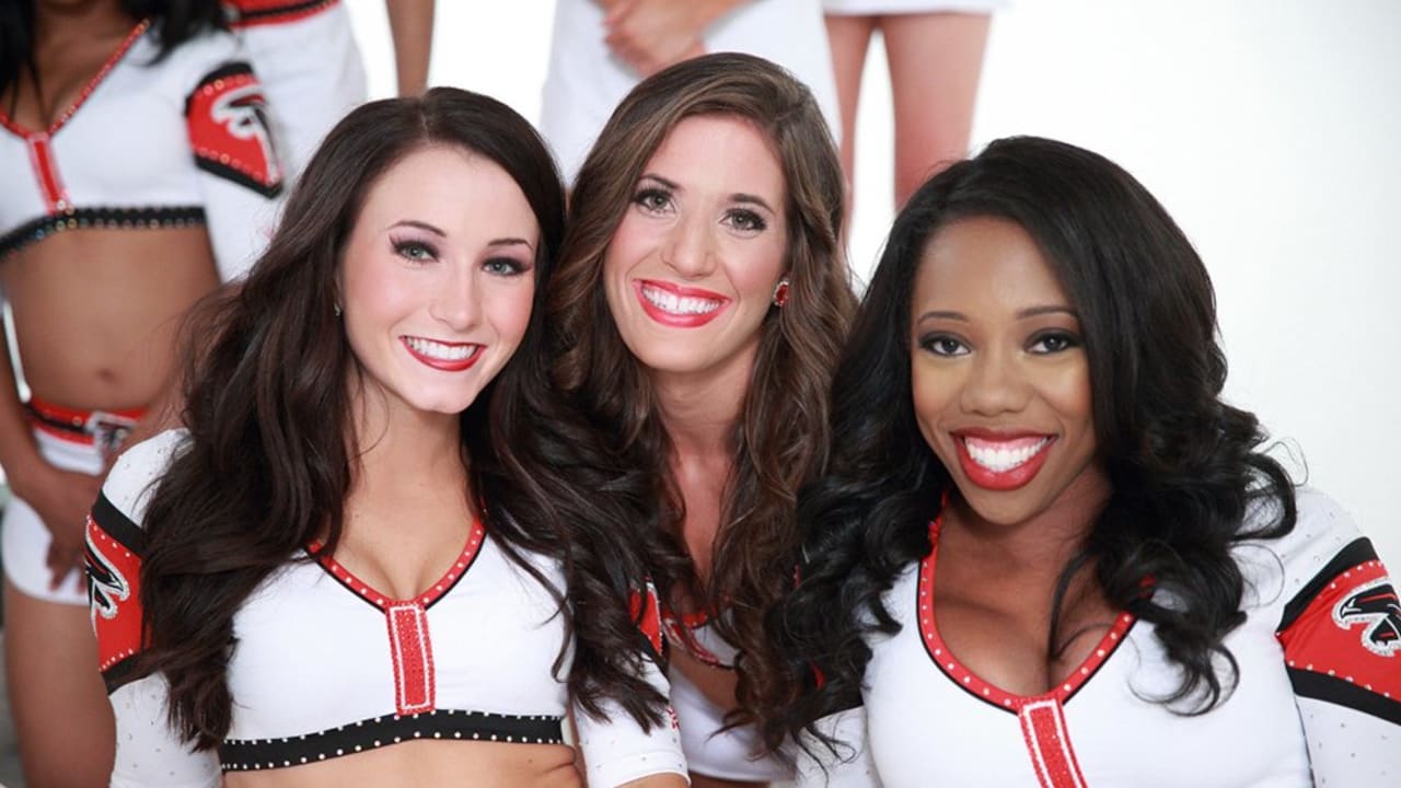 Behind-the-Scenes of Falcons Cheerleaders Uniform Shoot