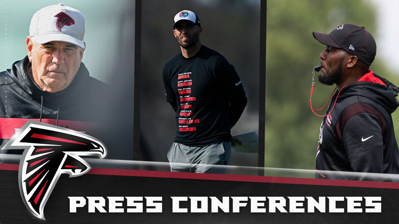 Atlanta Falcons' coordinators speak on 'preparing for the Chicago Bears ...