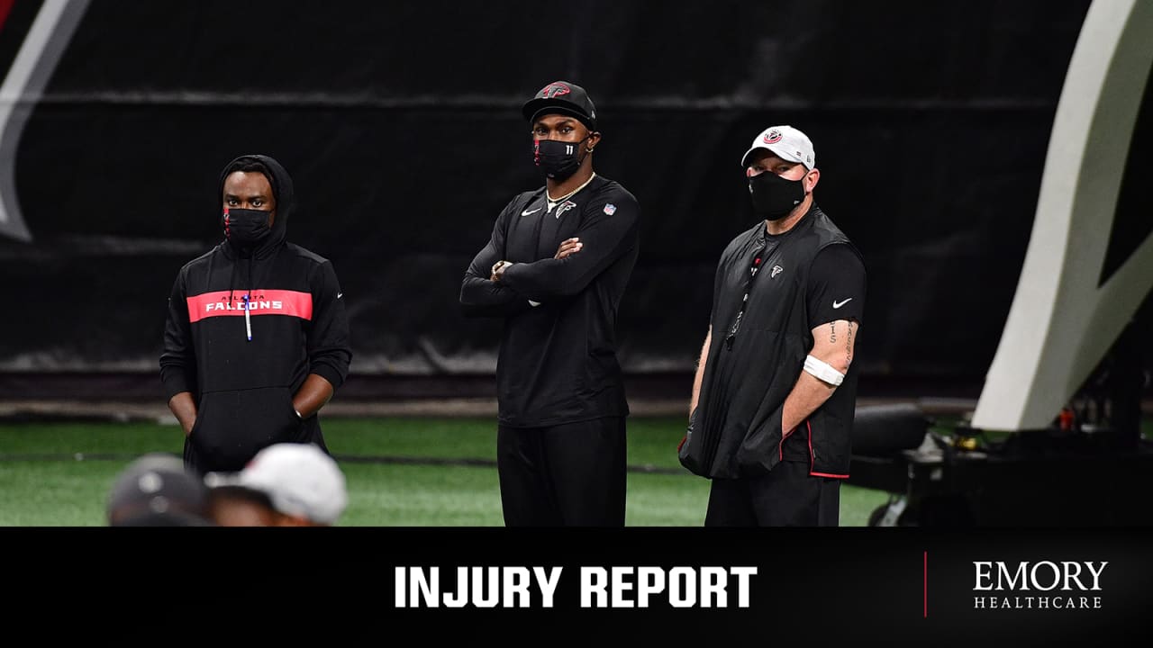 Falcons-Panthers inactives: Julio Jones ruled out for game