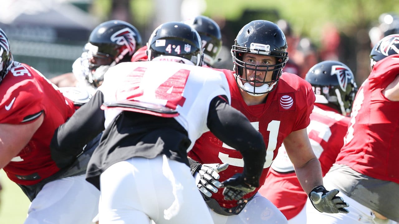 LOOK: 20 images of the offensive line at camp