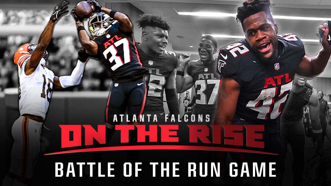 The BATTLE of the run game | On The Rise | Cleveland Browns vs. Atlanta ...