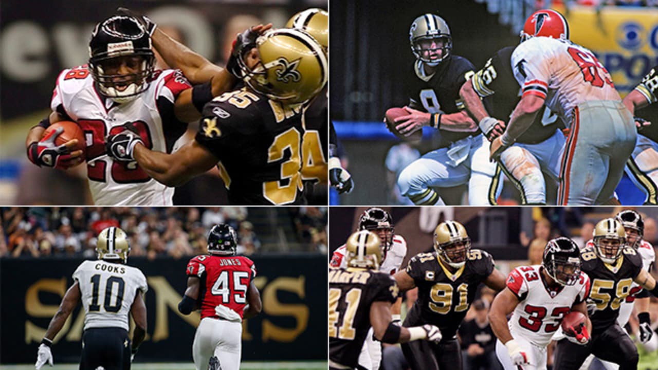 Energy, urgency and passion make the Falcons-Saints rivalry one of the ...