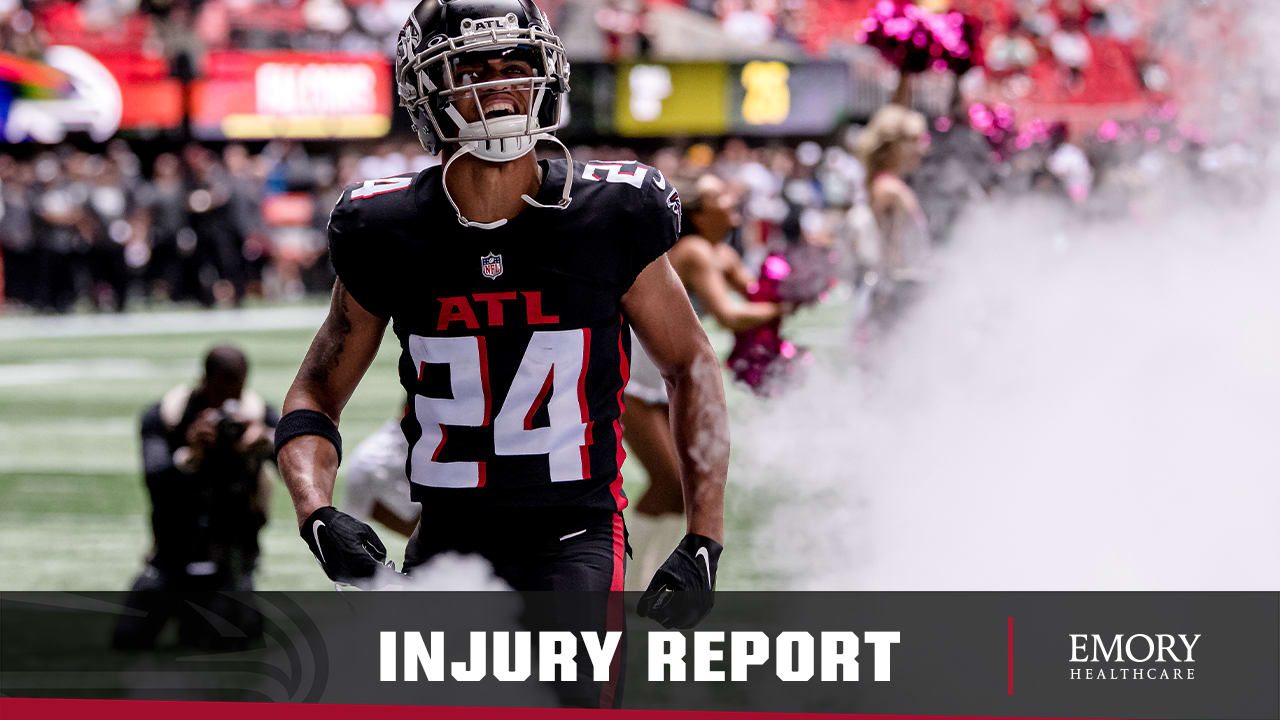 Falcons injury report: A.J. Terrell increases practice activity ahead ...