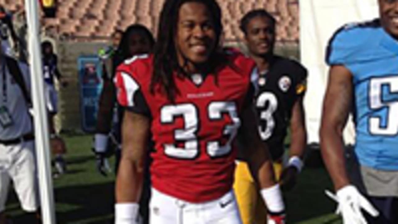 First Look at Freeman in Falcons Uniform