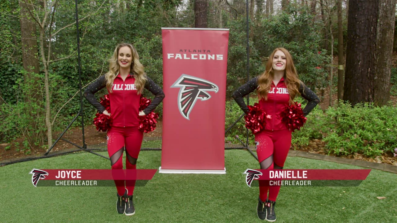 Atlanta Falcons Cheerleaders Instructional Dance Routine