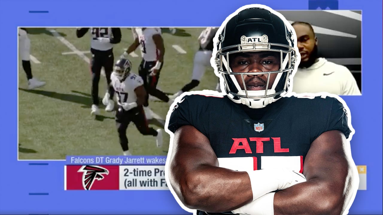 GMFB: Grady Jarrett on being a leader on Falcons, Desmond Ridder ...