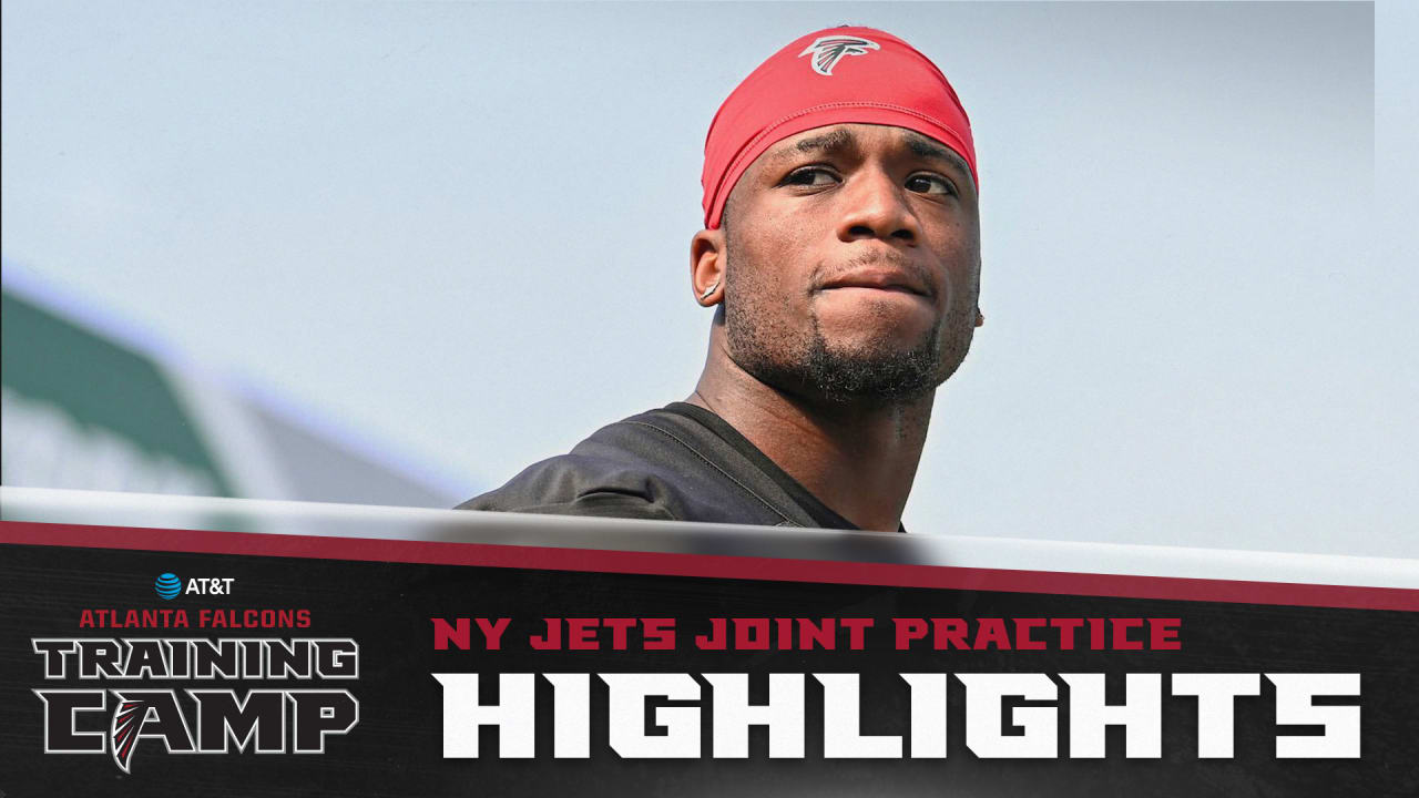 Atlanta Falcons turn up at second practice with New York Jets | AT&T ...