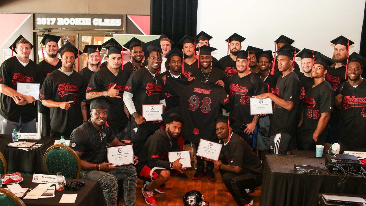 2017 Rookie Class graduates from Falcons University