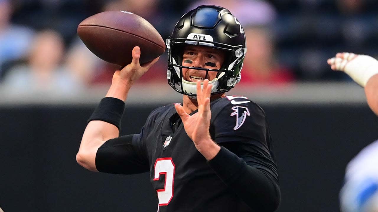 Highlight: Matt Ryan's incredibly accurate 12-yard pass hits Hayden ...