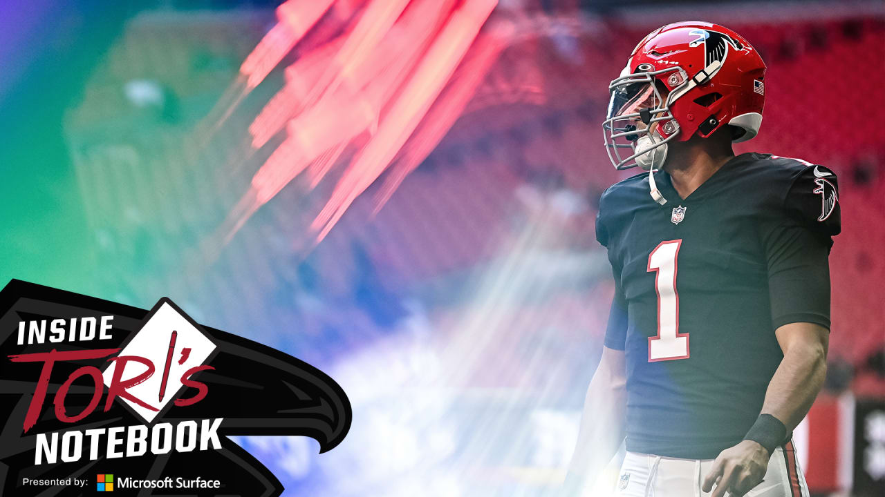 Inside Tori's Notebook: Fun Falcons display consistency in win over San ...