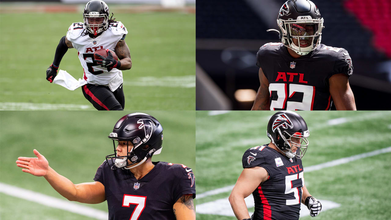 Falcons list of players who are scheduled to become free agents
