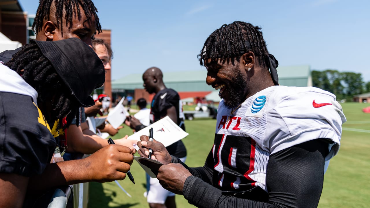Frank Darby: 'the experience has been fun' at AT&T Training Camp ...