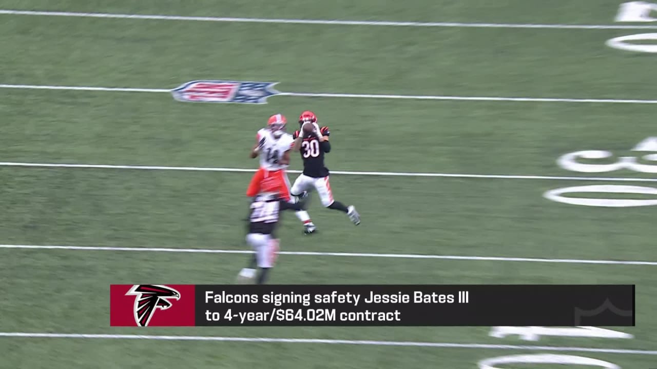 NFL Network Report: Falcons signing ex-Bengal Jessie Bates III to four ...
