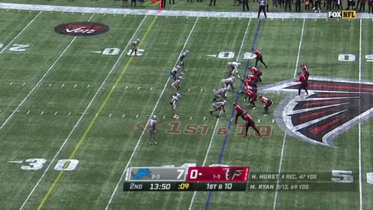 Highlight: Matt Ryan's sideline throw to toe-tapping Calvin Ridley is a ...