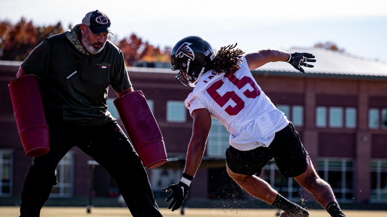 Austin Larkin joins practice squad | Falcons at Work